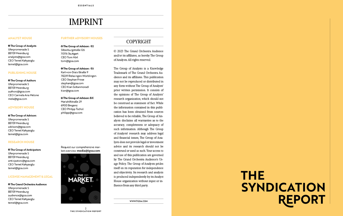 THE PRODUCT CONTENT SYNDICATION REPORT 2023 – The Group of Analysts