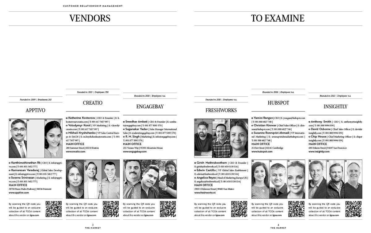ISSUE 01 – CRM – The Group of Analysts