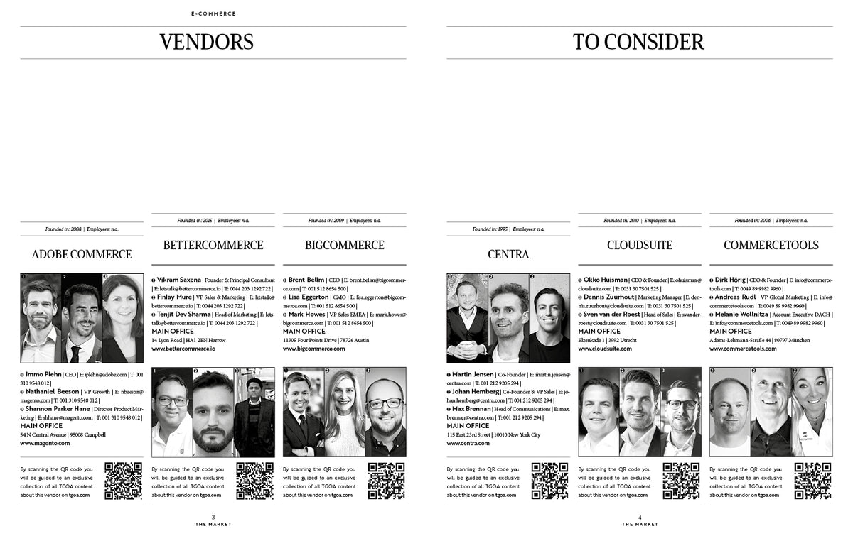 ISSUE 01 – ECOM – The Group of Analysts