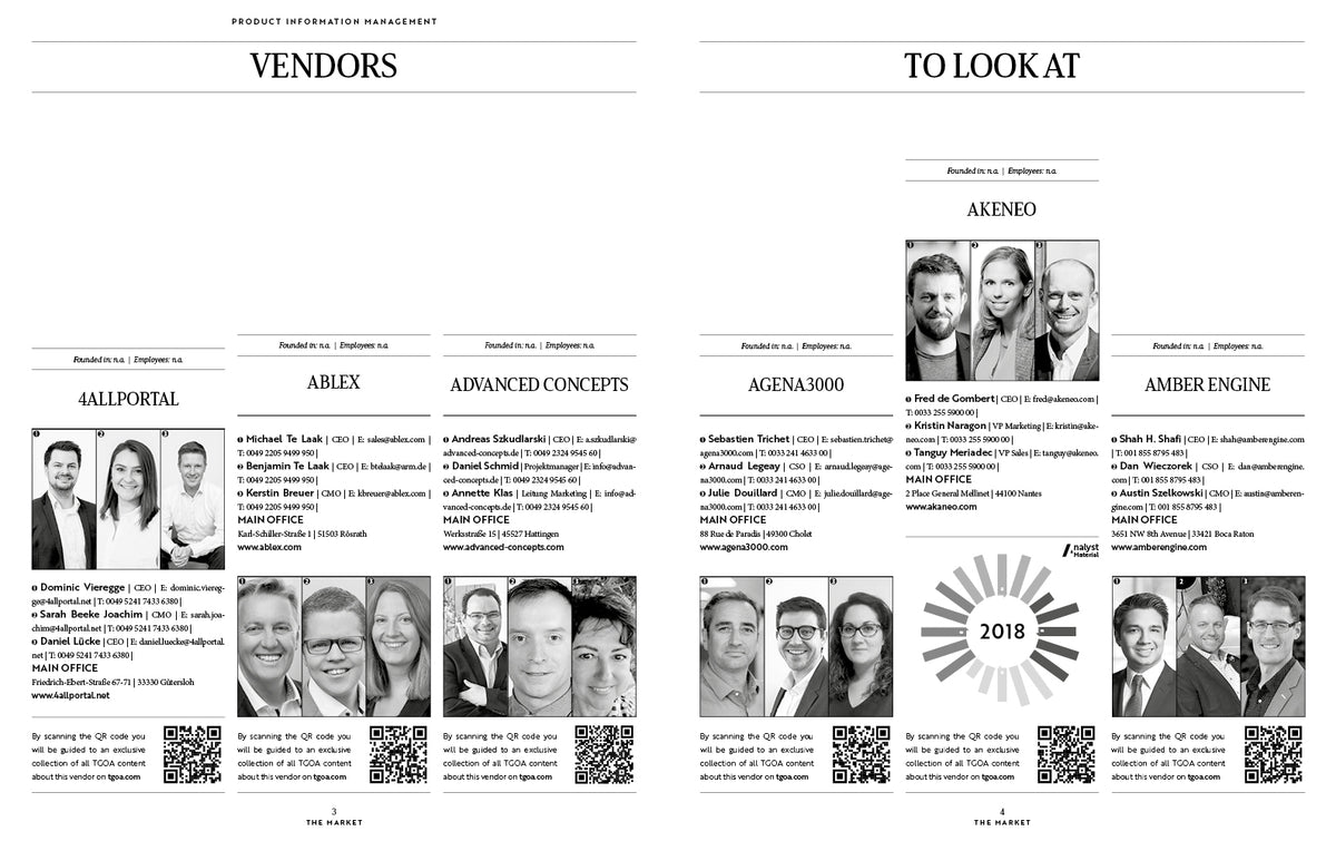 ISSUE 01 – PIM – The Group of Analysts